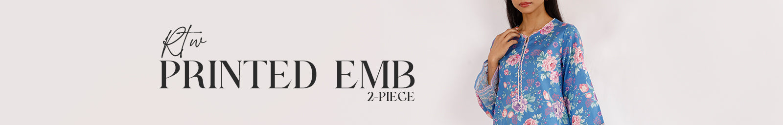 Saj Dhaj Eid Festive Collection | PRET - 2 PC | PRINTED+EMB – SAYA