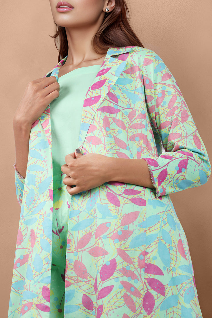 Unstitched Printed Lawn 2 Piece (Shirt/Trouser) – SAYA