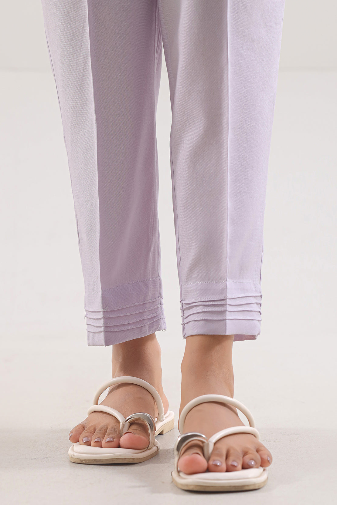 Cotton Jacquard Pants – SAYA