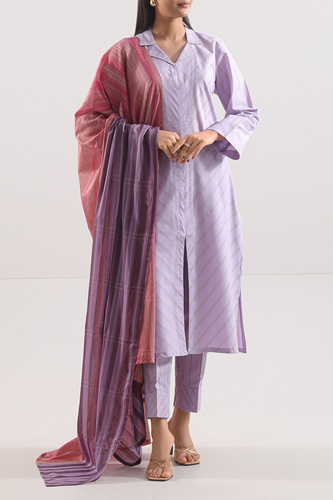 Cotton Jacquard Dupatta – SAYA