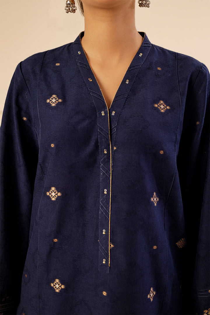 Unstitched Jacquard Cotton 3 Piece – SAYA