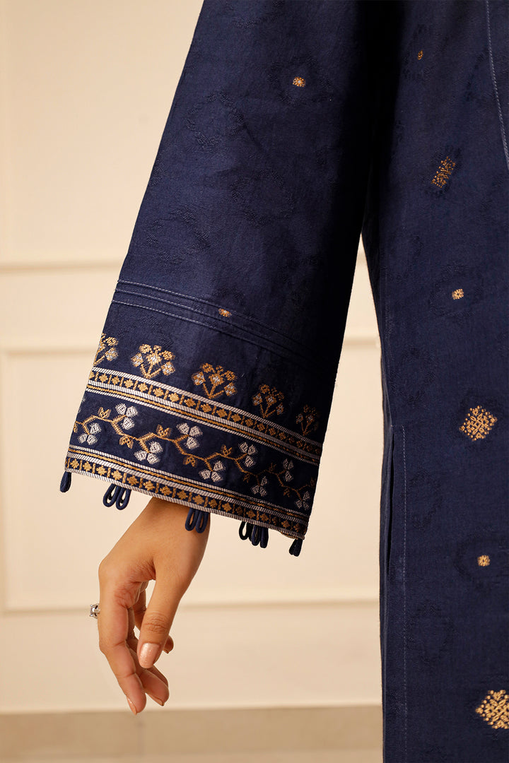 Unstitched Jacquard Cotton 3 Piece – SAYA