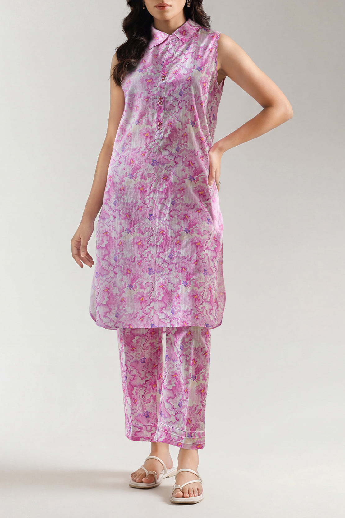 Stitched Lawn Suit – Printed (2PC Or Shirt) – SAYA