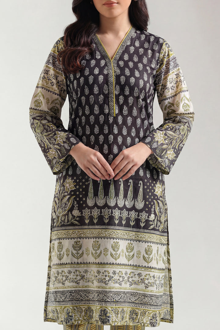 Stitched Lawn Suit – Printed (2PC Or Shirt) – SAYA