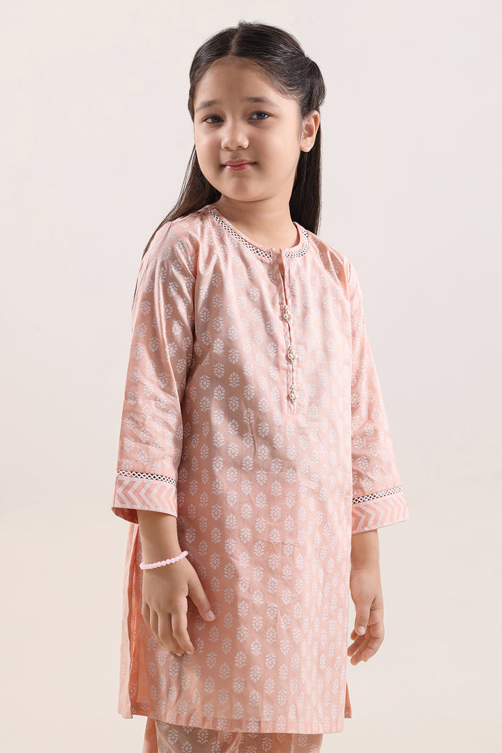 Printed Lawn Stitched 2 Piece (Shirt/Trouser) For Kids – SAYA