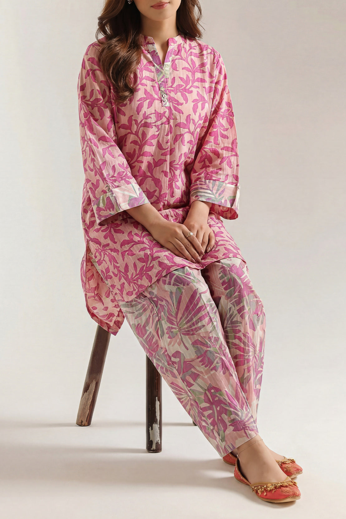 Stitched Lawn Suit – Printed (2PC Or Shirt) – SAYA