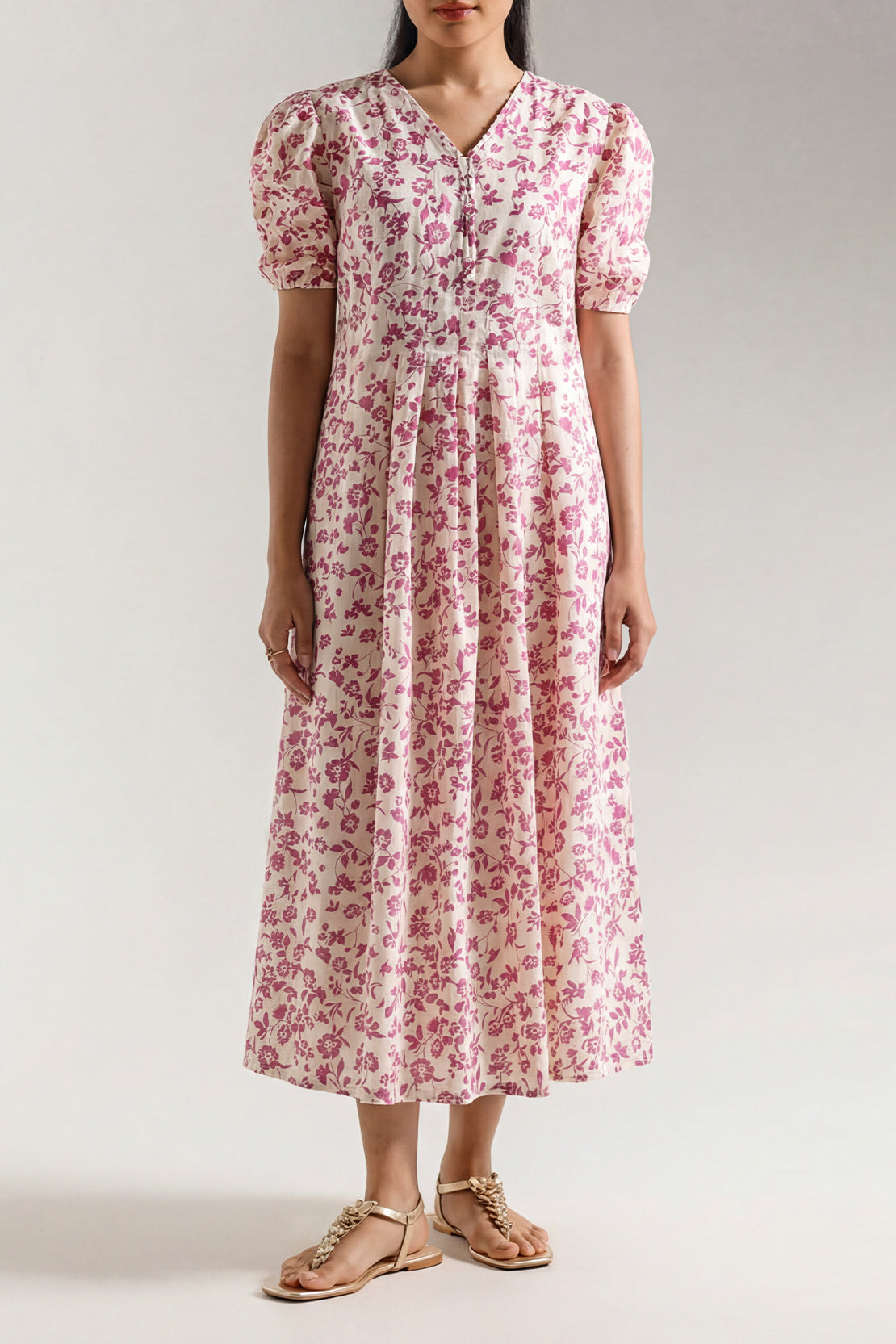 Printed Cambric Stitched Shirt – SAYA